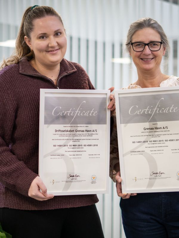 We are Denmark's most central deepwater port | Port of Grenaa