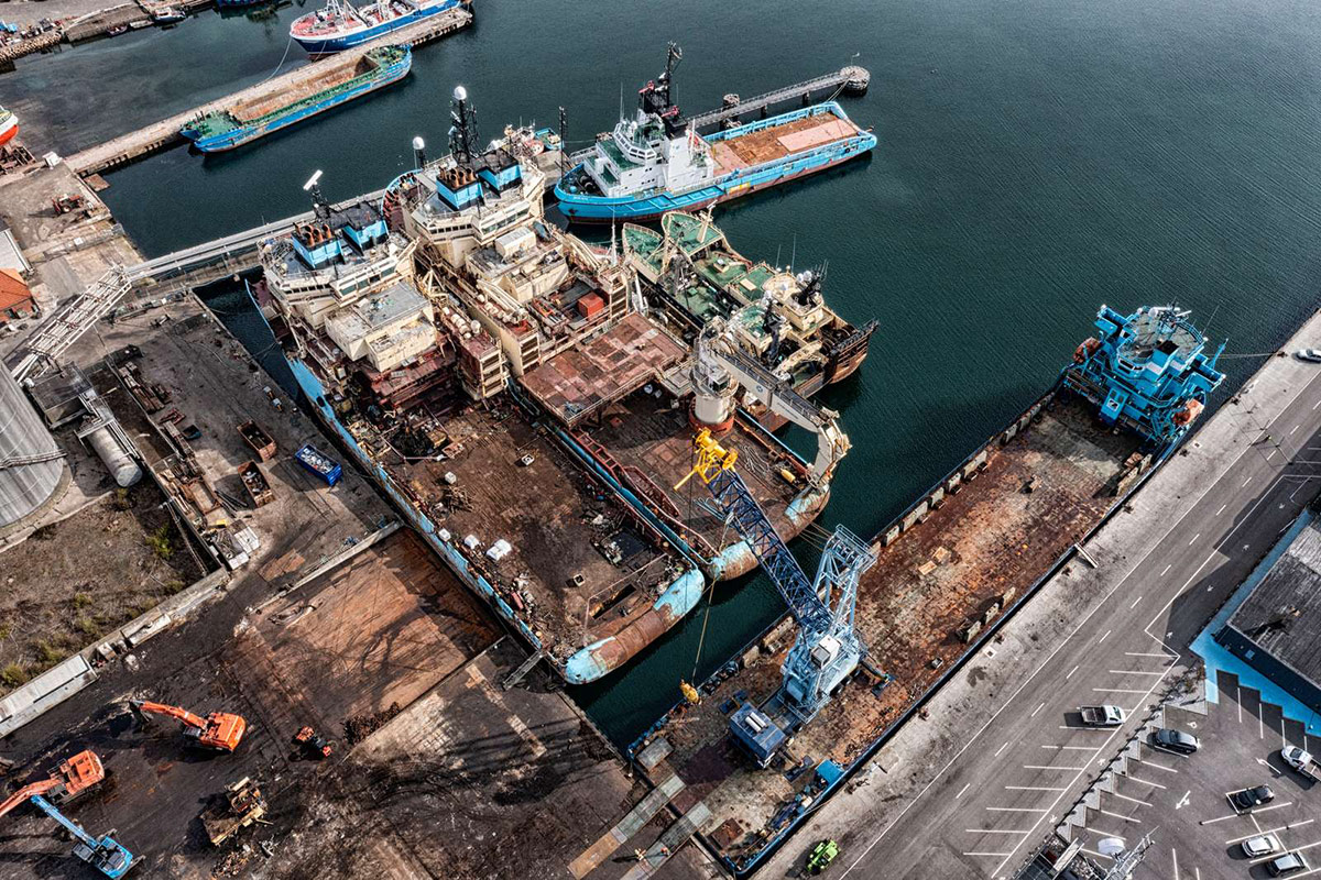 From fisherman to scrapper at the Port of Grenaa | Port of Grenaa