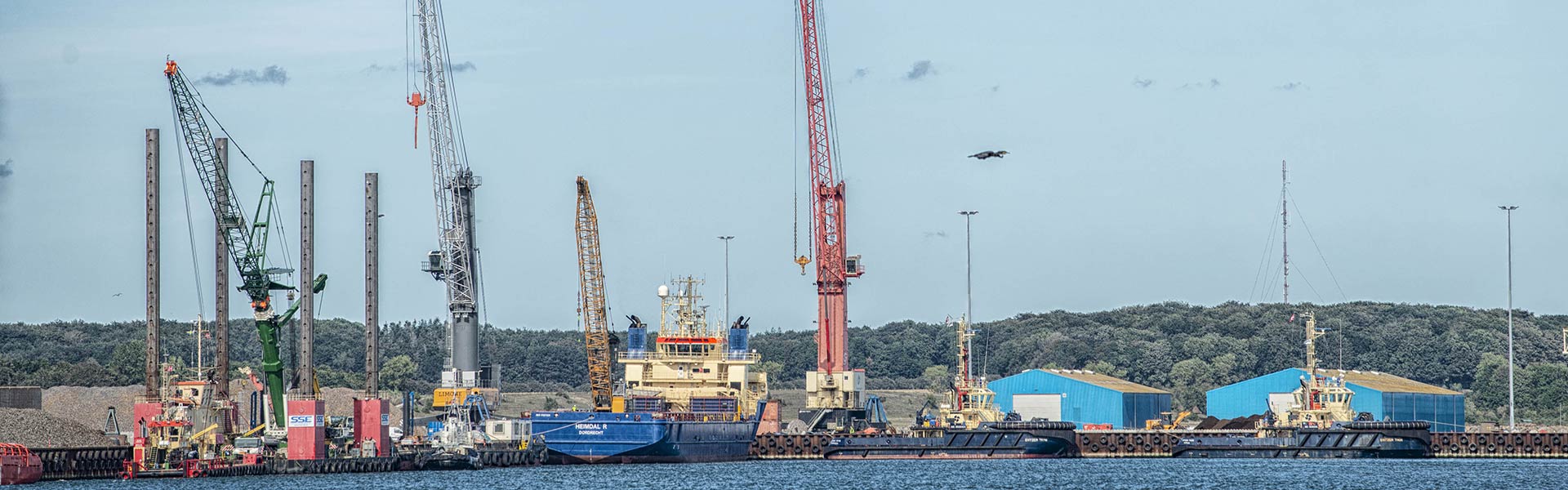 Mobilkraner og materiel | Grenaa Havn